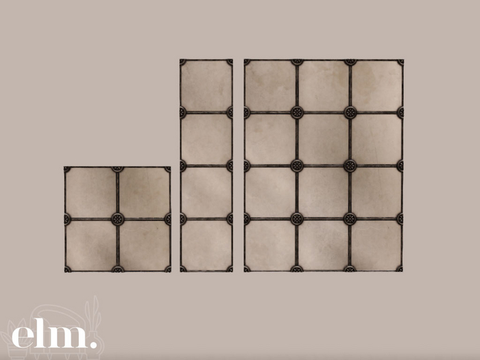 Second Life Marketplace - Elm. Nyra Wall Panels [Steel]